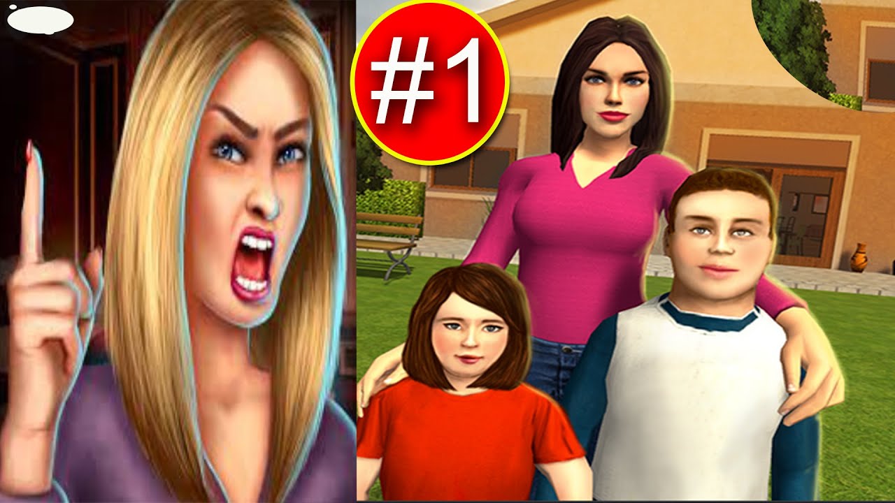 Hello Virtual mom 3D android gameplay walkthrough 1 - YouTube