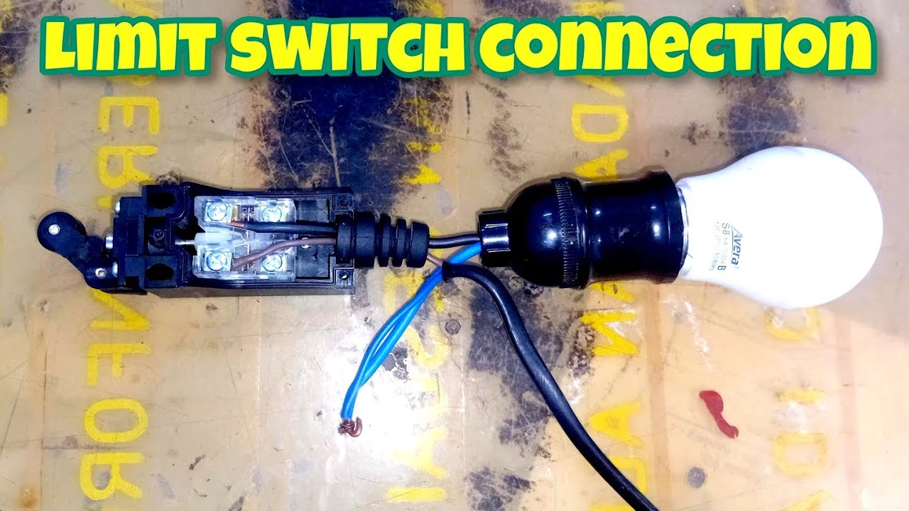 Limit Switch Connection | Limit Switch Explained | Limit Switch Working ...