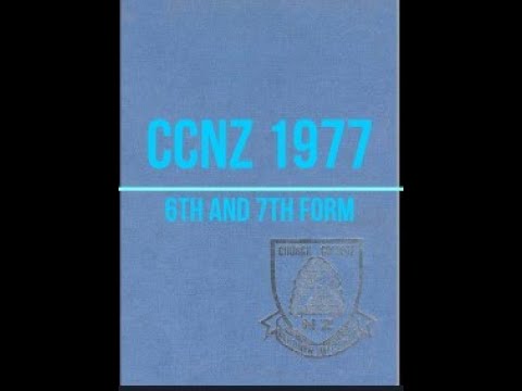 CCNZ Yearbook Photos: 1977- 6th and 7th form - YouTube