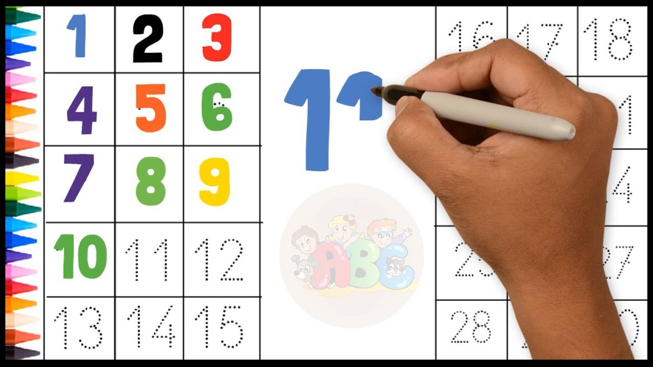 learn numbers for kids | Learn to Counting Numbers |123 Numbers | 1234 ...