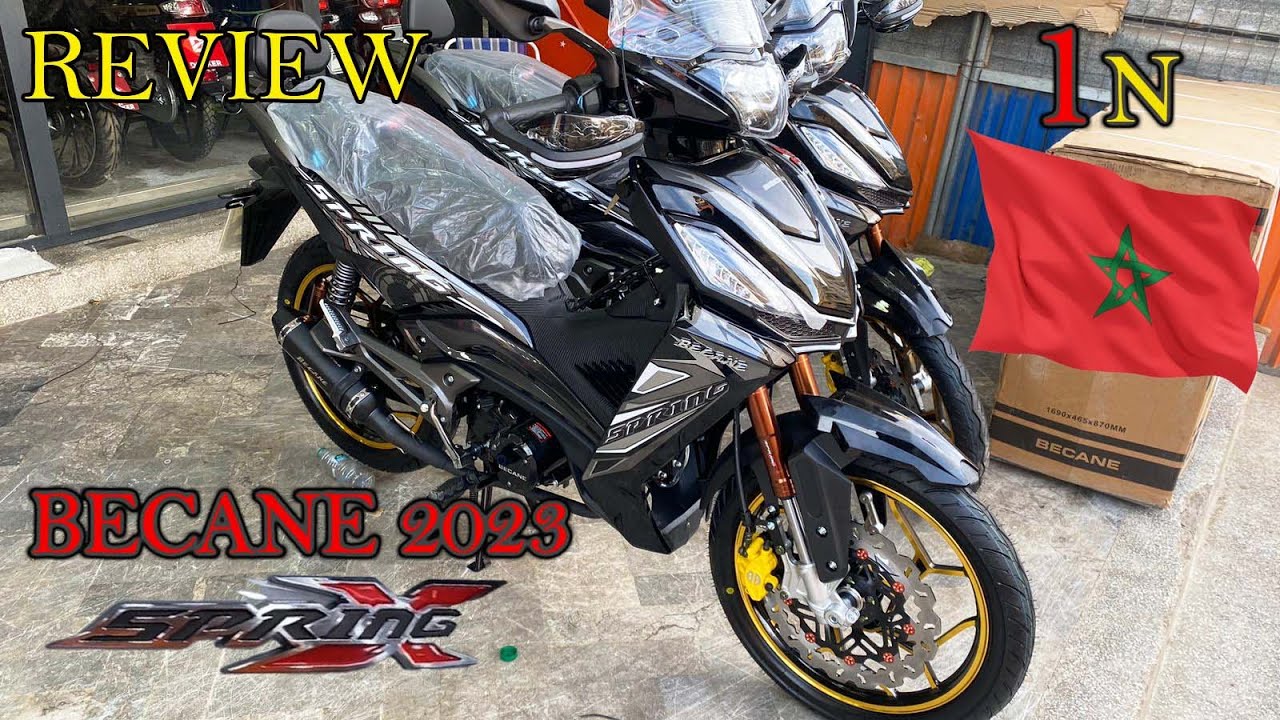 REVIEW BECANE SPRING X 2023 أخيرا وصلت البيكان السبرينغ النجمة عند موطو ...