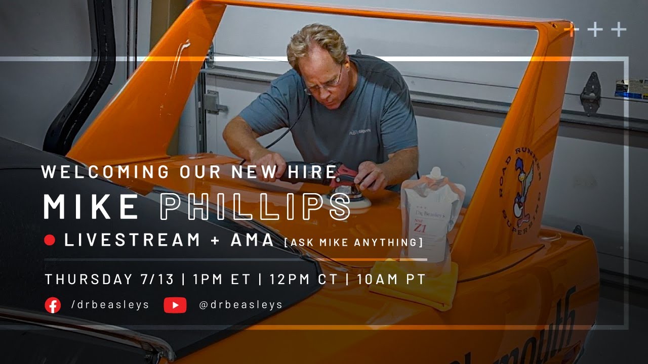 Welcoming Mike Phillips to Dr. Beasley's | 🔴 LIVE AMA [Ask Mike ...
