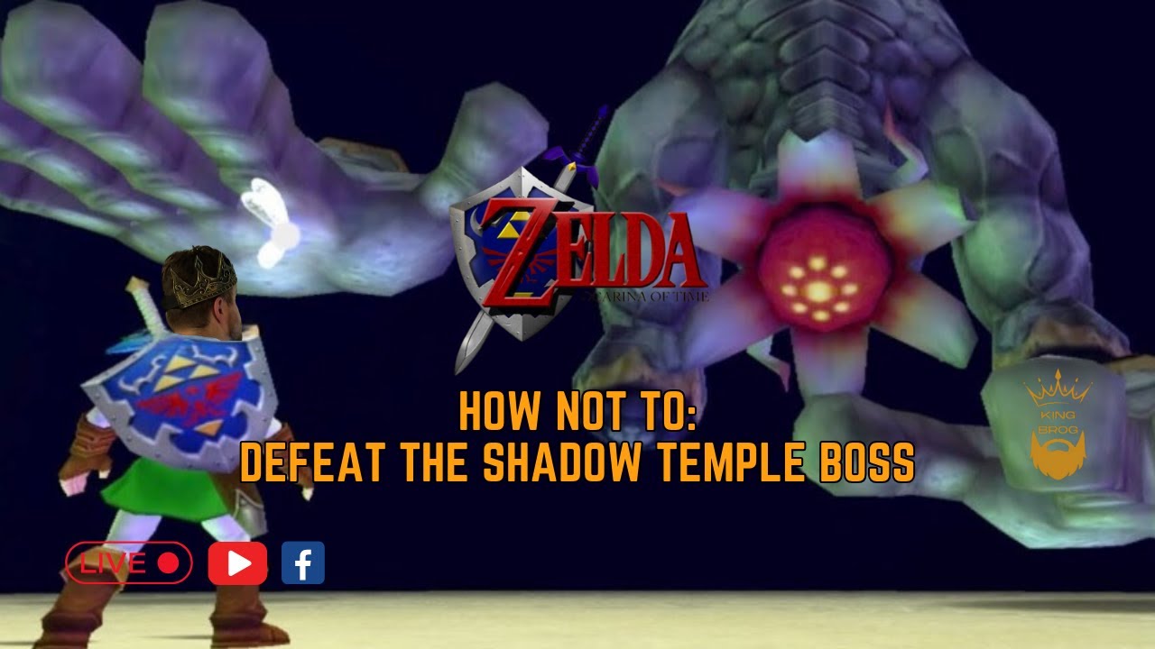 Zelda Ocarina of Time | Shadow Temple Boss - YouTube