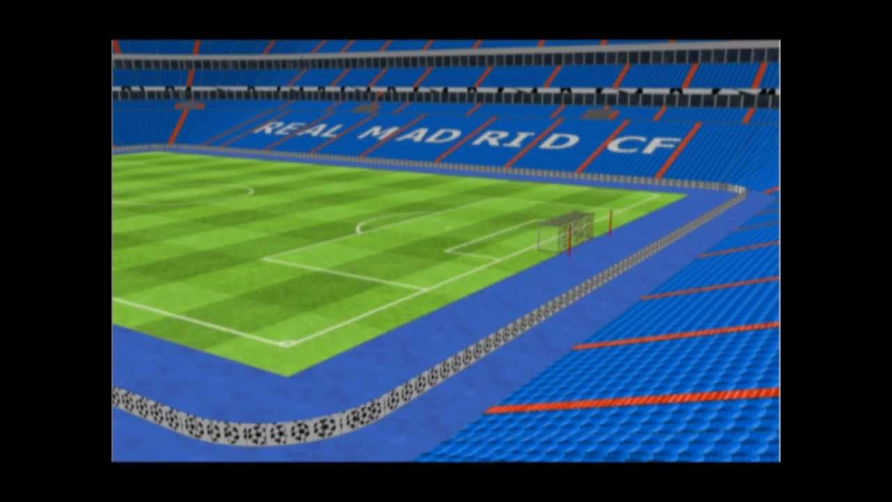 Santiago Bernabeu 3D Animation - YouTube