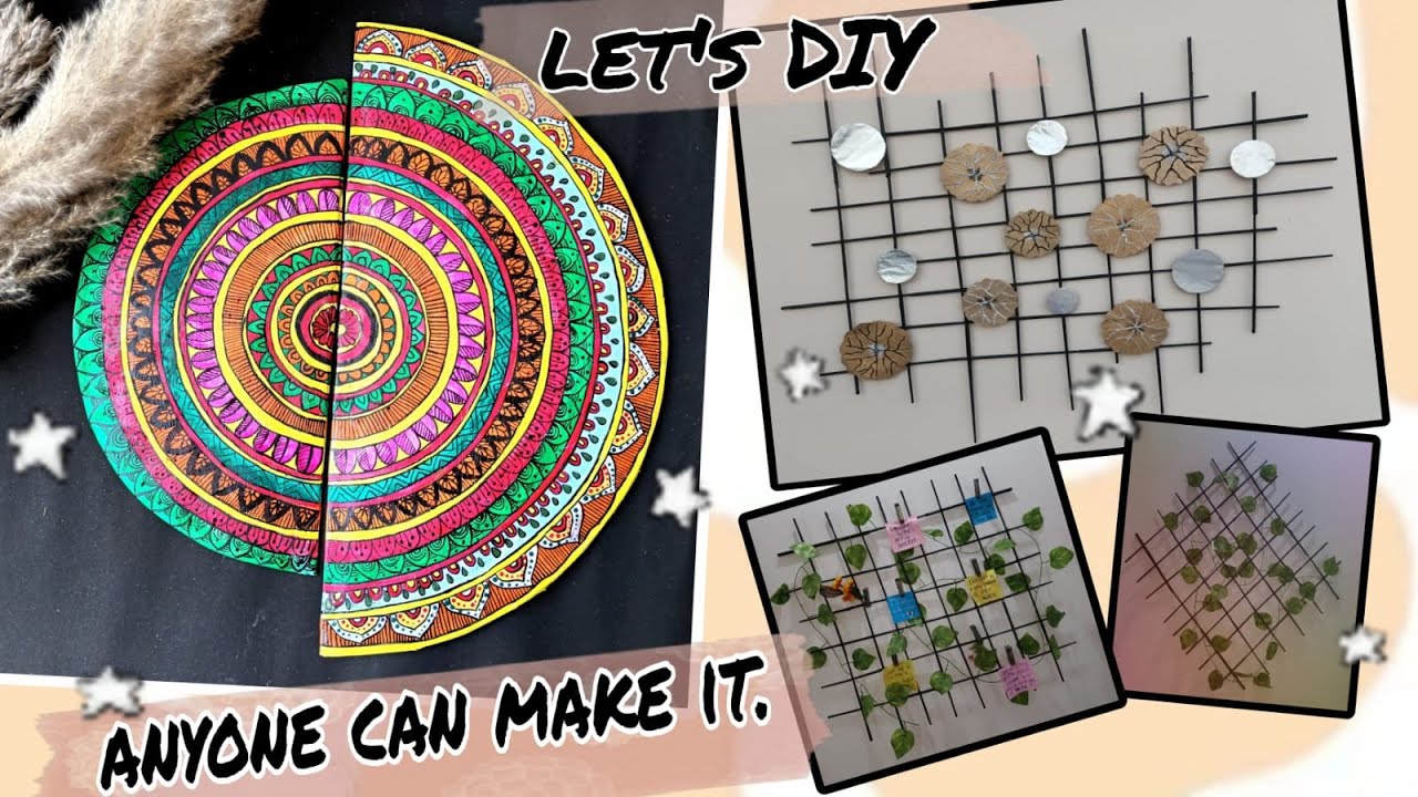 Amazing wall decore DIY's anyone can make it| Try these classy diy home ...