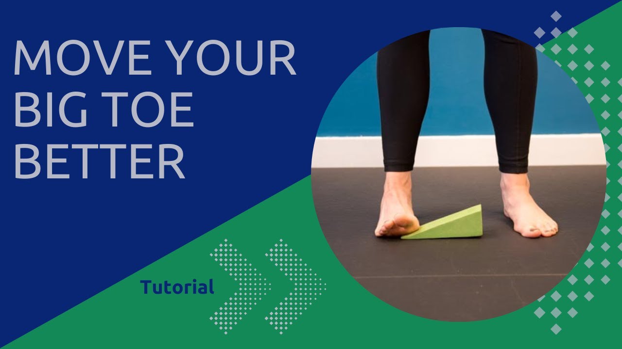 Move your big toe better - YouTube