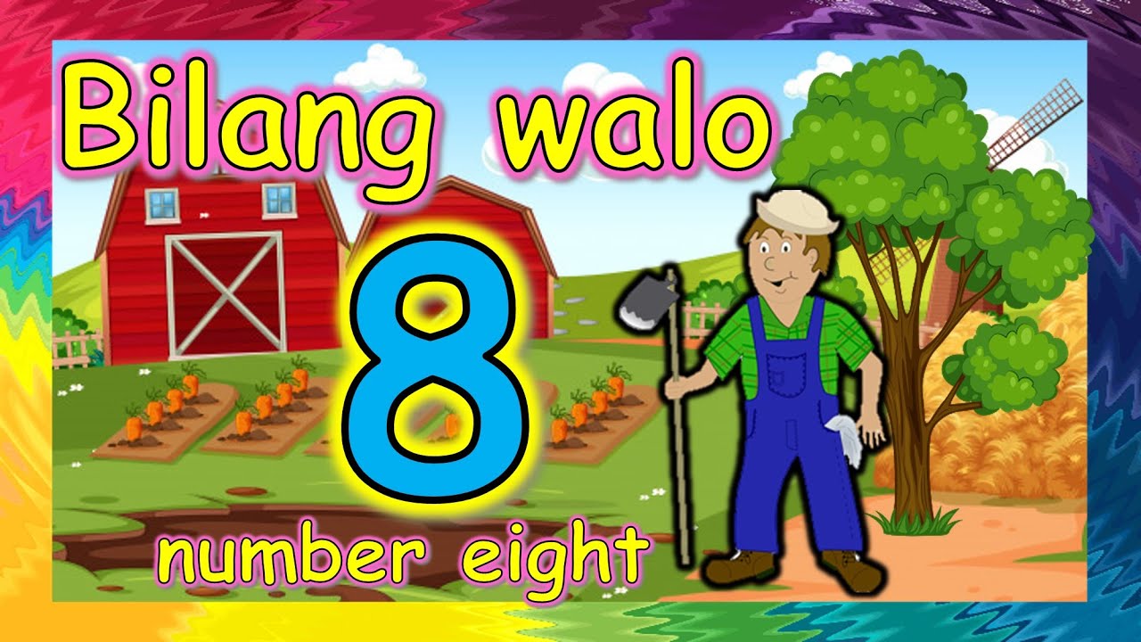 BILANG 8 | PAGSULAT NG BILANG WALO | NUMBER 8 - YouTube