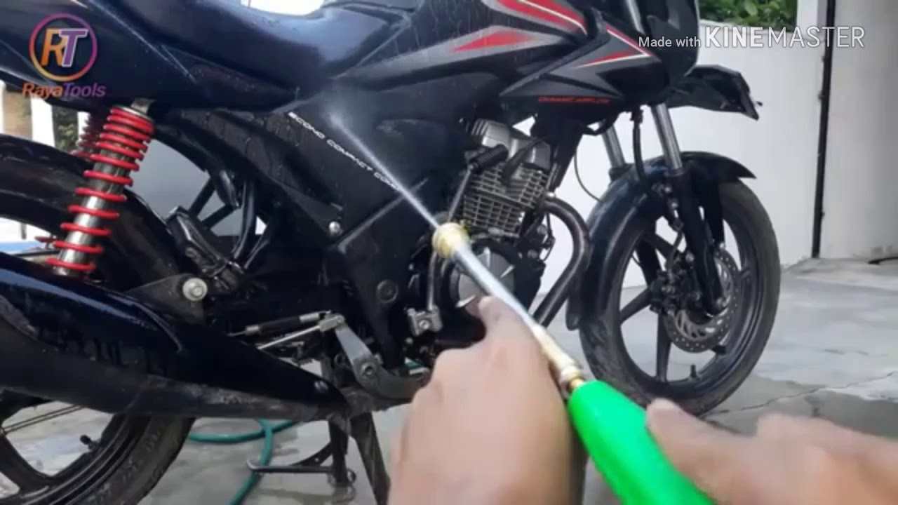 Cara cuci motor - YouTube