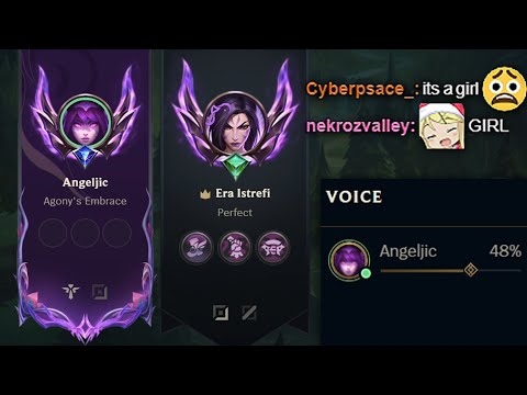RATIRL talks to his support and it's a GIRL