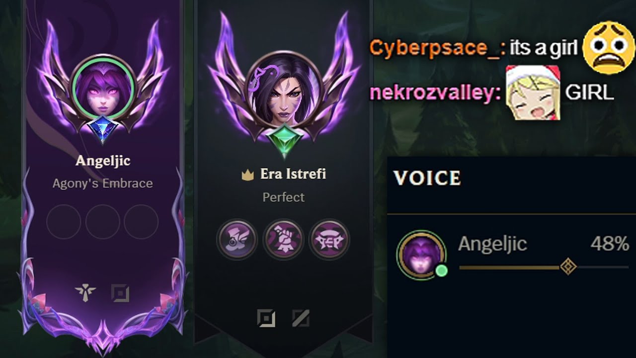 RATIRL talks to his support and it's a GIRL - YouTube