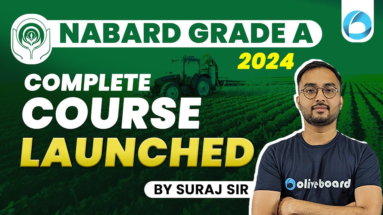 NABARD Grade A 2024 | Complete Course For NABARD Grade A 2024 | By ...