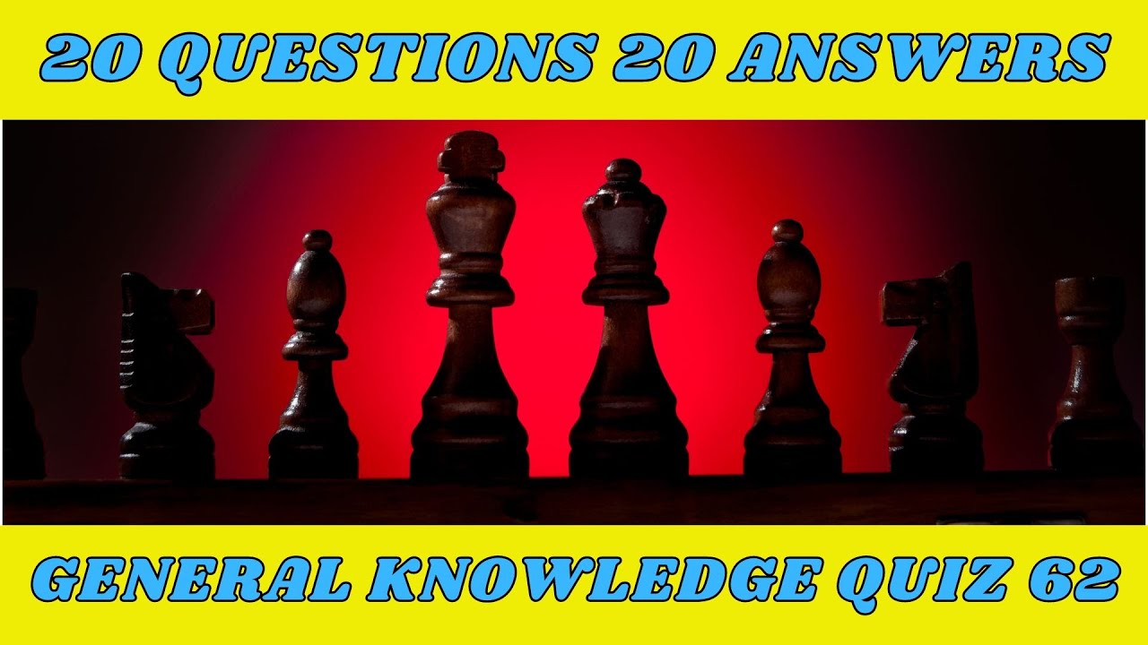 General Knowledge quiz 62 20 pot luck trivia questions - YouTube