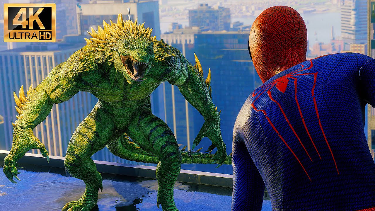 NEW Film Accurate TASM Suit vs. The Lizard | Marvel's Spider-Man 2 PC ...