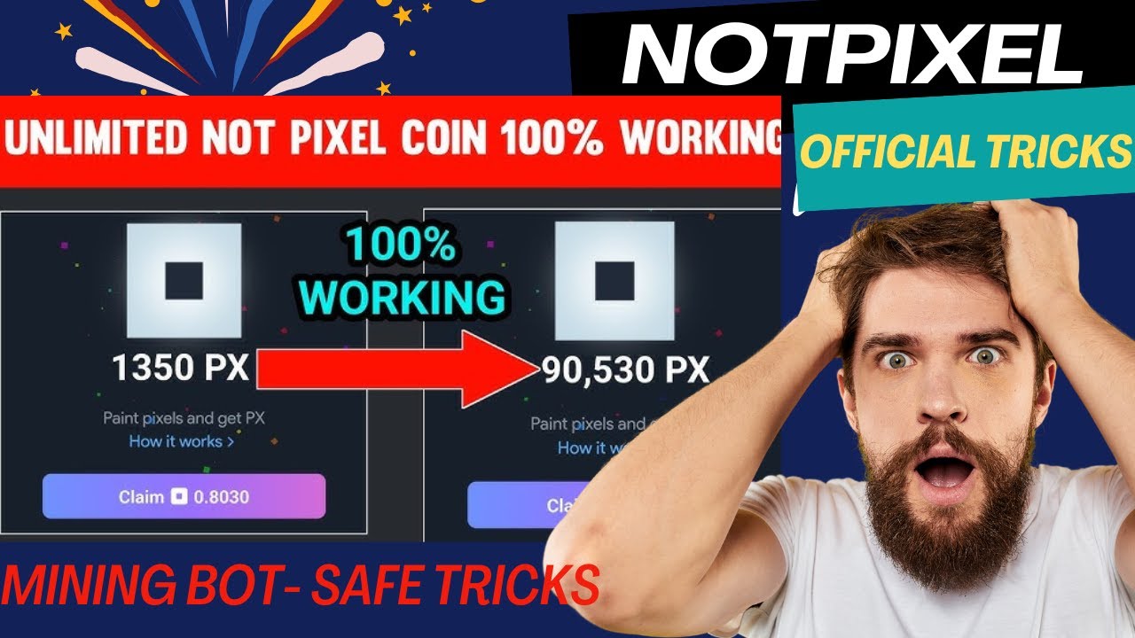 Notpixel Mining Bot Tricks | Unimited PX Token Claim | কিভাবে কাজ করলে বেশি পয়েন্টস পাবেন ...