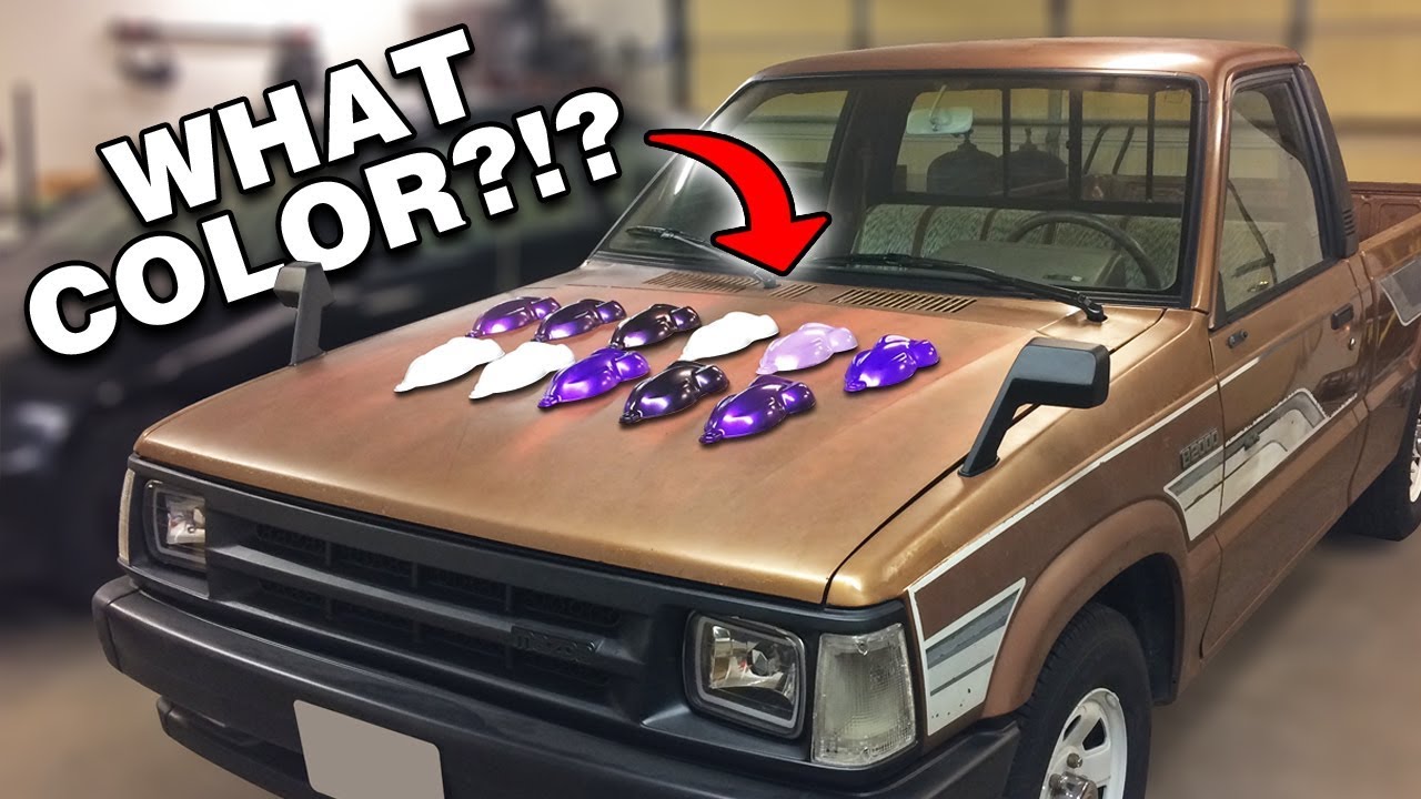 What Color Should We Paint The Truck?!? | Mazda B2000 - YouTube
