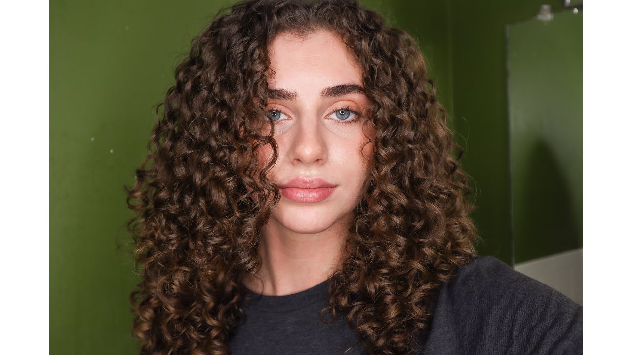 My curly hair routine - YouTube