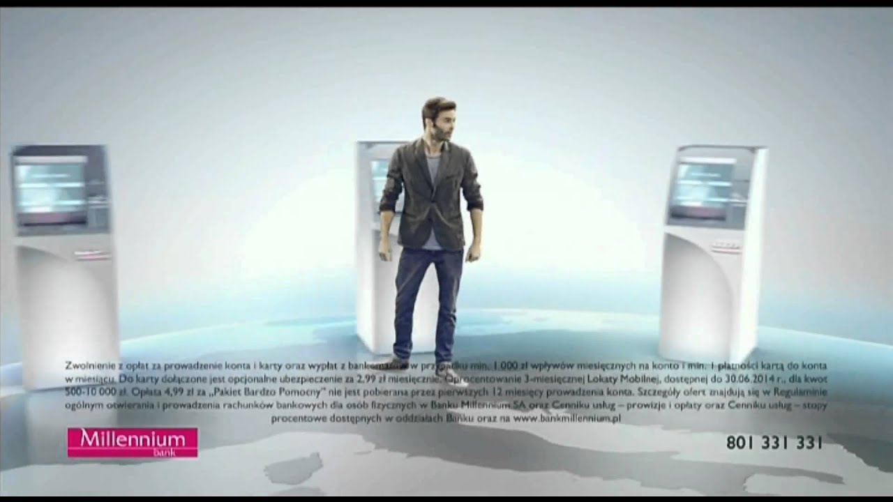 Reklama Bank Millennium 2014 Konto 360 - YouTube