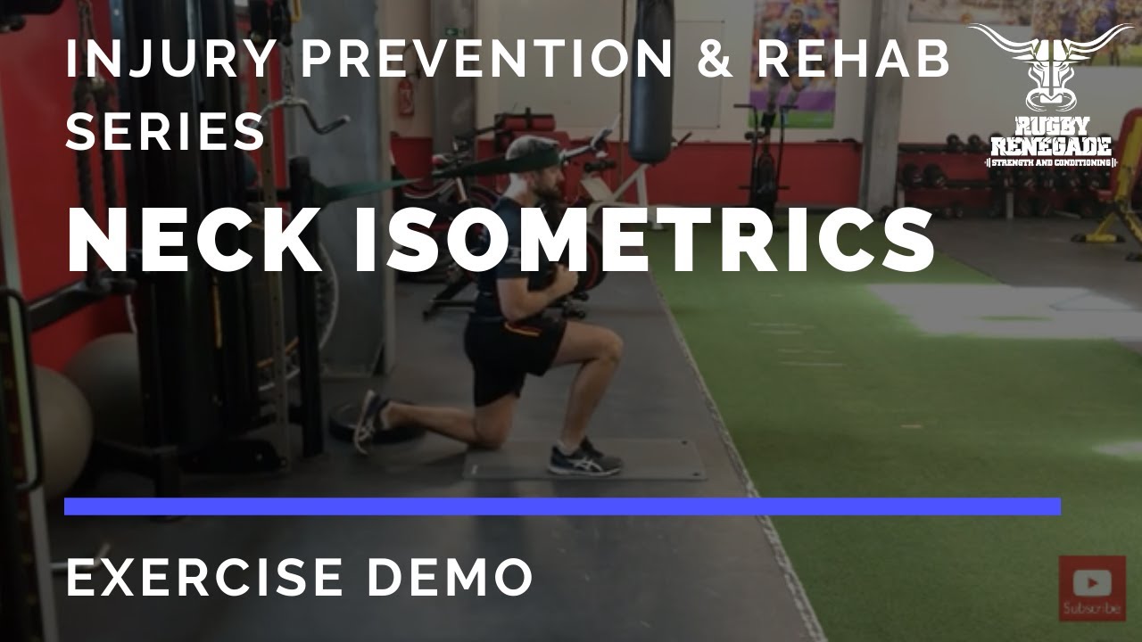 Rugby Renegade | Neck Isometrics for Rugby - Exercise Demo - YouTube