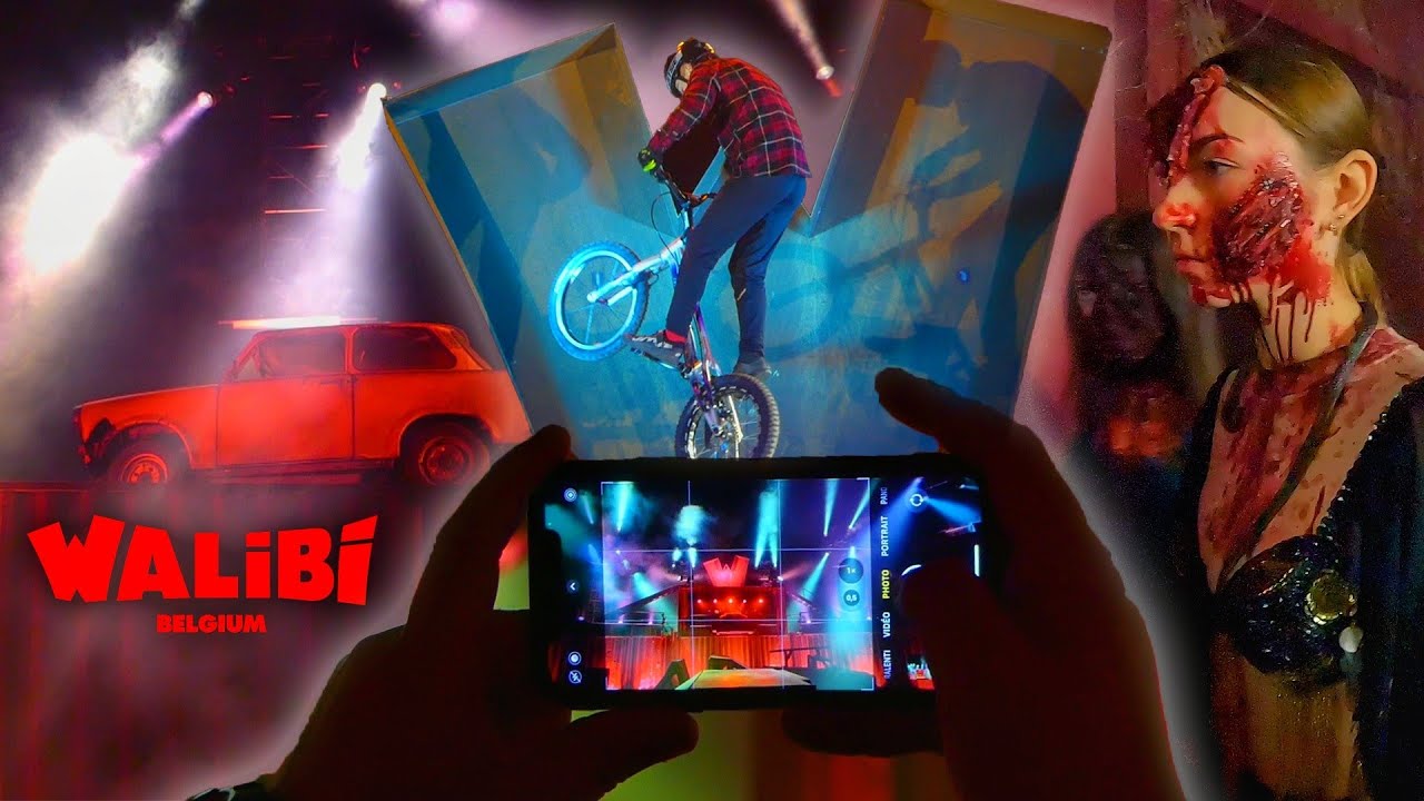 🎢WALIBI BELGIUM entre PEUR & PLAISIR 😈 (roller coaster, maisons hantées ...