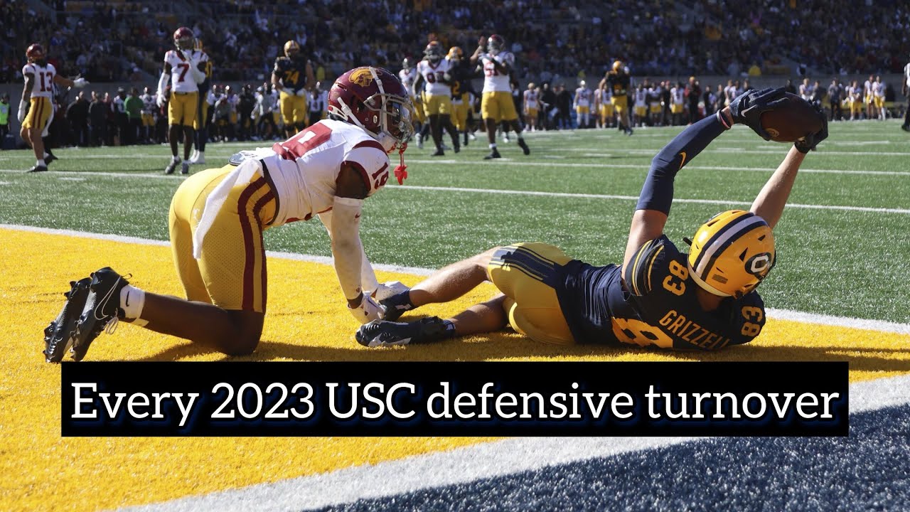 Every 2023 USC defensive turnover - YouTube