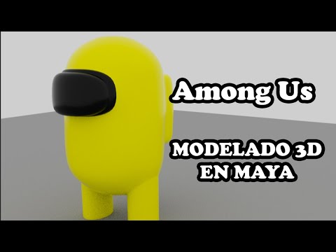 Among Us Modelado -Maya 2022 PT1 - YouTube
