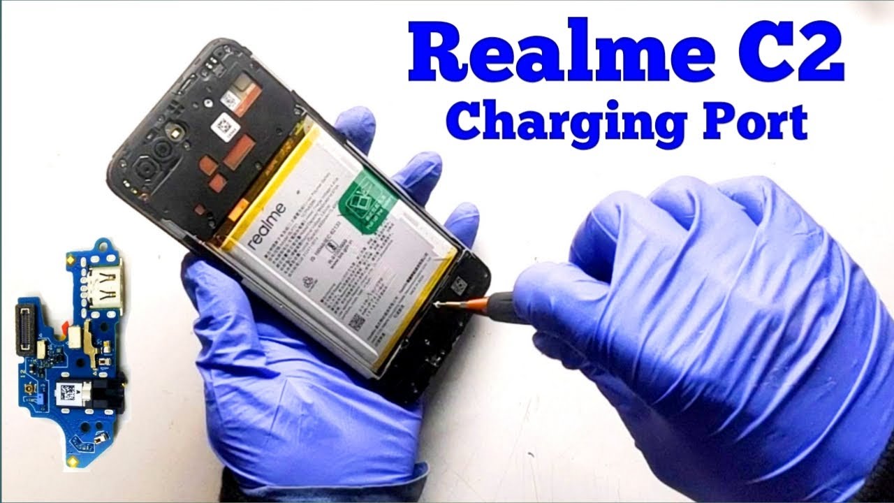 Realme C2 Charging Port Change Verry Easy || Parveen Tech Mobile - YouTube