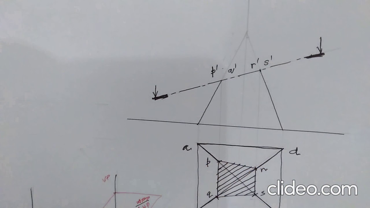 Section of solids- True shape of section - YouTube