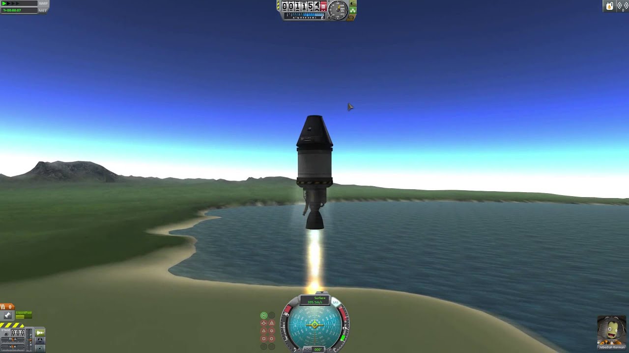 KSP 1.0.4 + HotRockets! + ARP mod - YouTube