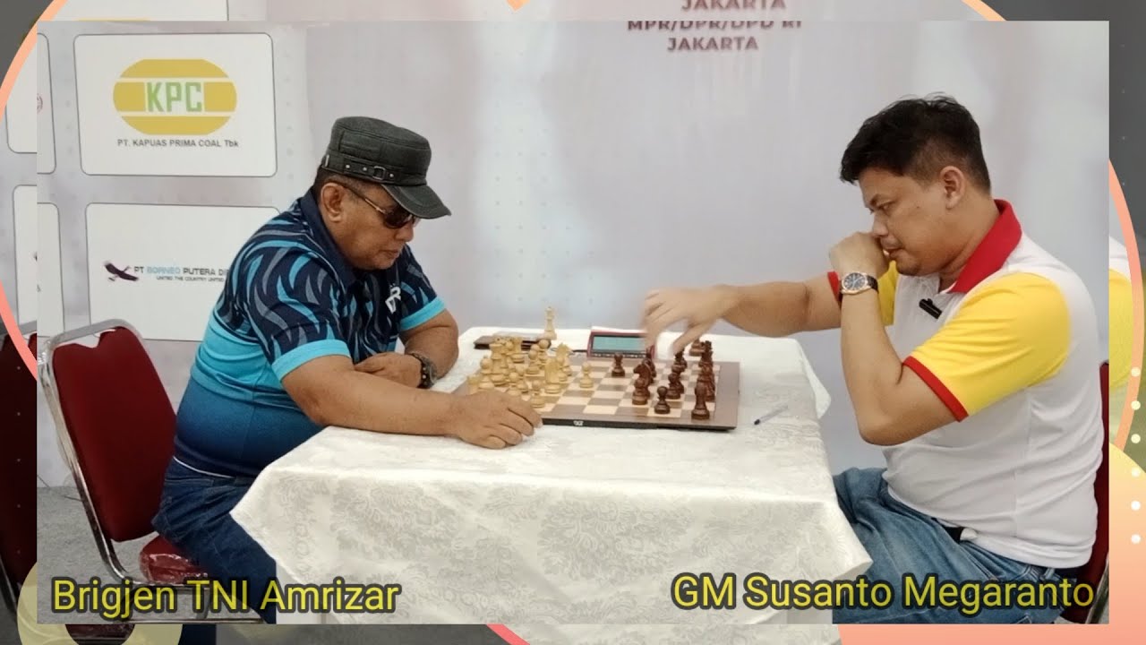 SANG JENDERAL MENGUJI "OPENING CHESS" GRAND MASTER || GM SUSANTO ...