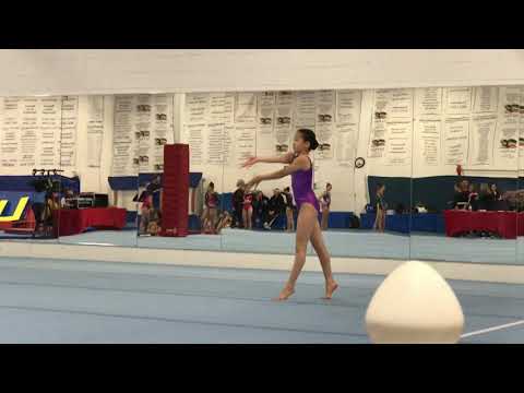 Sydney So | Gymnastics | Age 13 Level 8 Floor | Qualifier #1 | AIM | Dec 7, 2019
