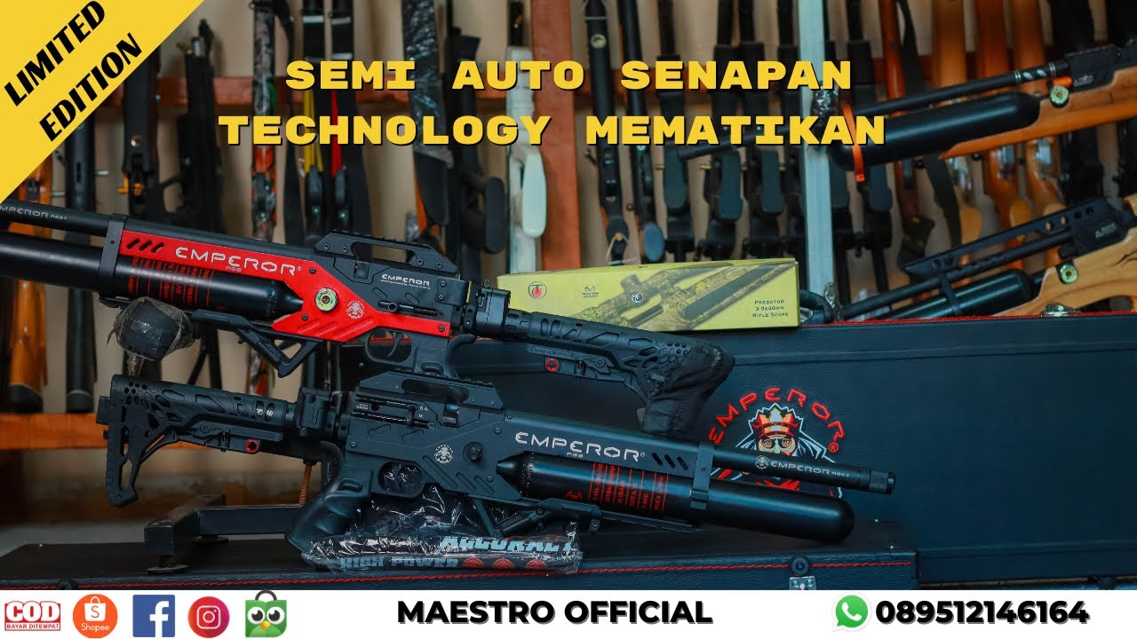 PCP MENGERIKAN SEMI AUOTOMATIS !! 1x TREK BISA NEMBAK SEPUASNYA | PCP ...
