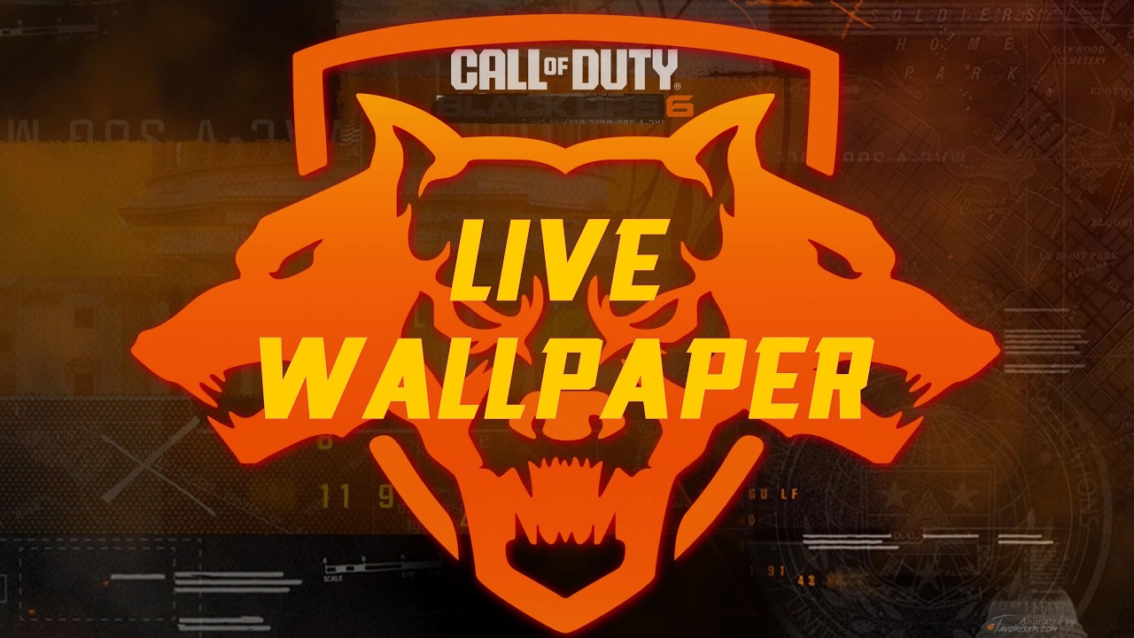 Call of Duty BO6 (Cerberus) fond d'écran animé HD et/ou 4K pour PC ...