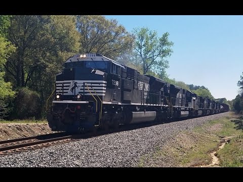 NS 338 at the Blythewood DD w/ SD70ACU 7298 leading - YouTube