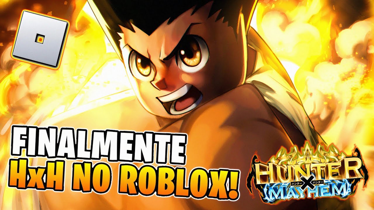 CHEGA ESSE MÊS?! ESSE É O NOVO MELHOR JOGO de HUNTER x HUNTER do ROBLOX ...
