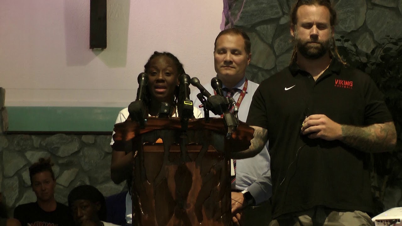 Jaquez Welch Press Conference 9 23 19 - YouTube