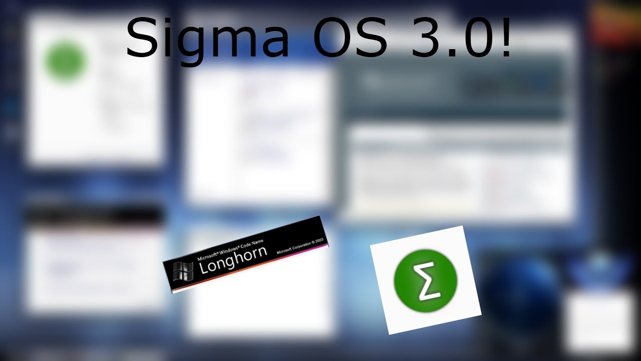 Sigma OS 3.0! - YouTube