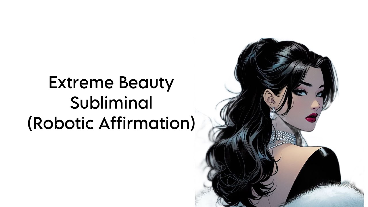 Extreme Beauty Subliminal (Robotic Affirmation) - YouTube