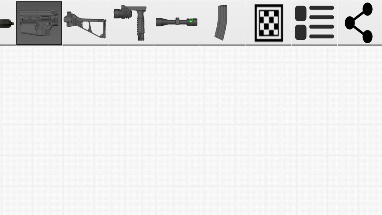 What is this game?? (build a gun game) - YouTube