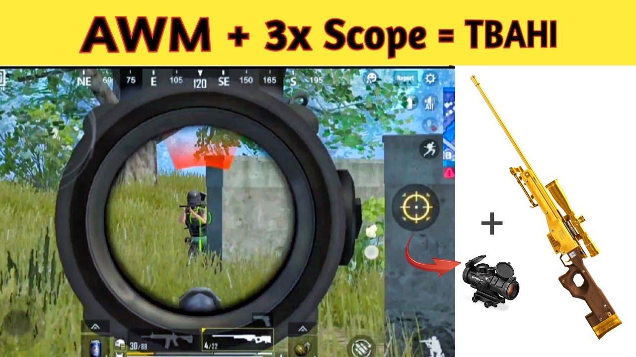 Awm + 3x scope = तबाही🔥🔥 - YouTube