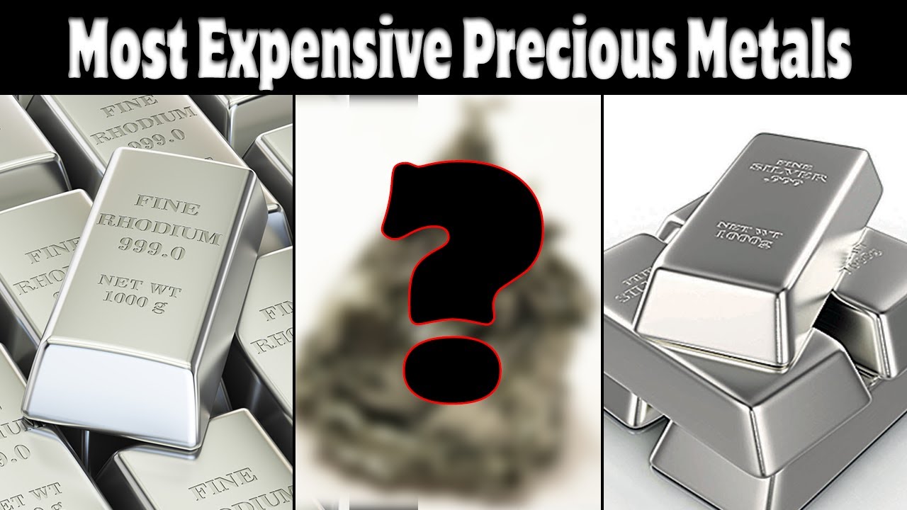 The 10 Most Expensive Precious Metals in the World । Expensive World ...