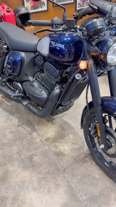 Jawa 42 Bike Blue Colour 2025 🔥🚀 - YouTube