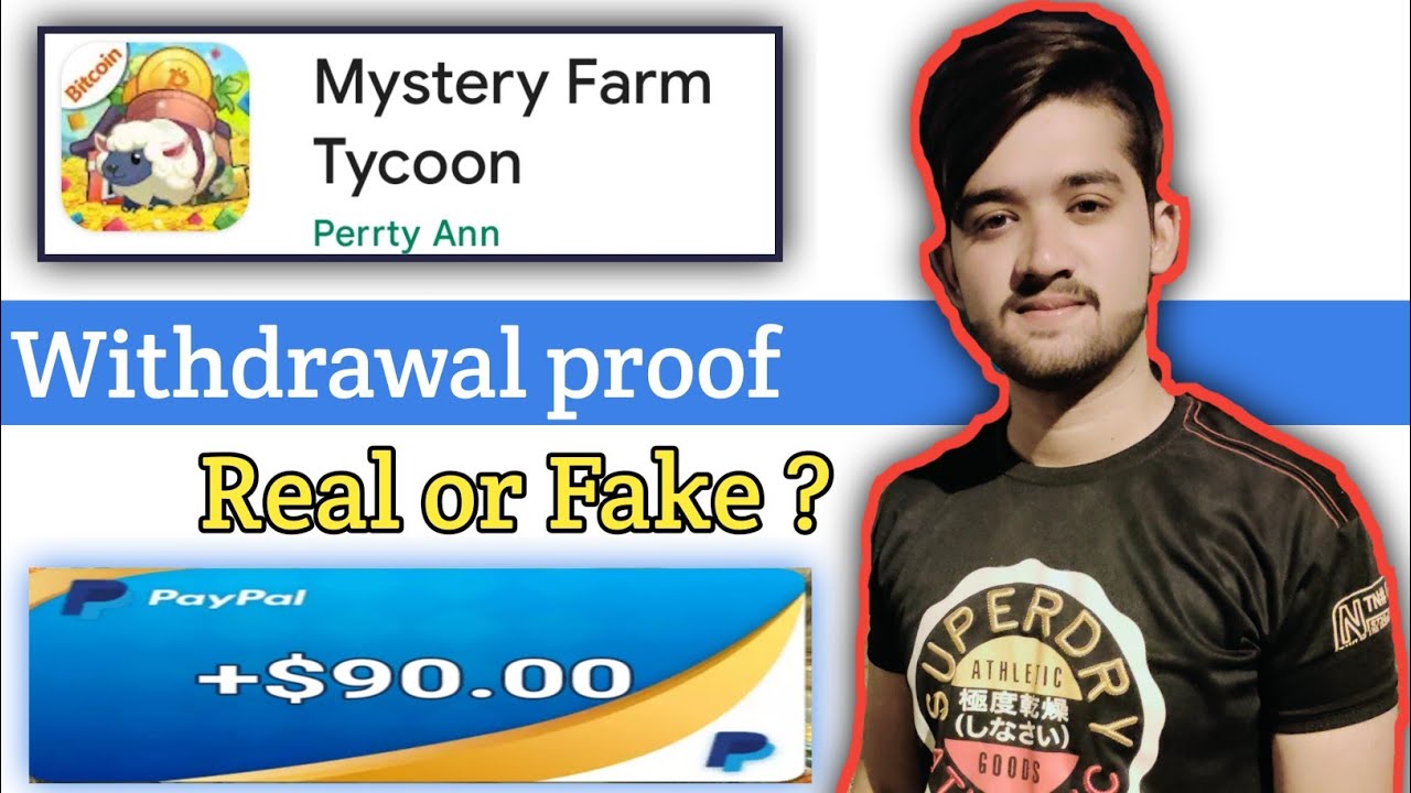 Mystery Farm Tycoon app withdrawal proof // Mystery Farm Tycoon app ...