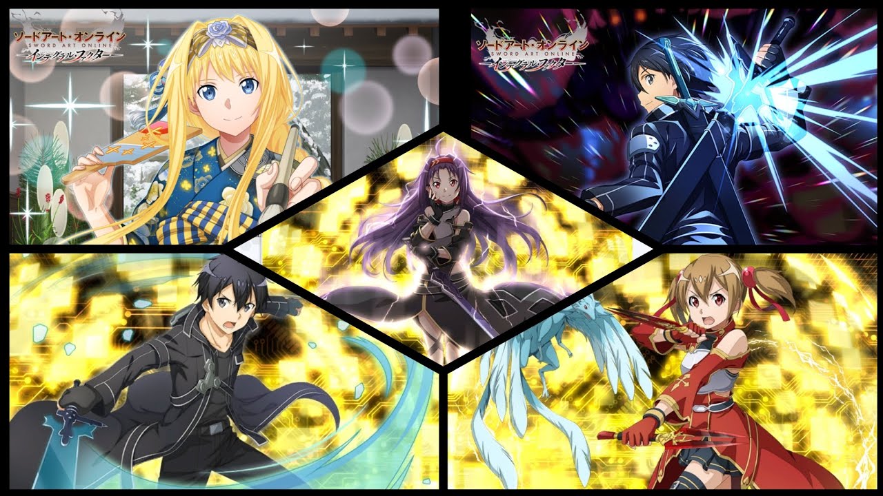 SAOIF : Equip 5 Full Burst Skill Records - YouTube