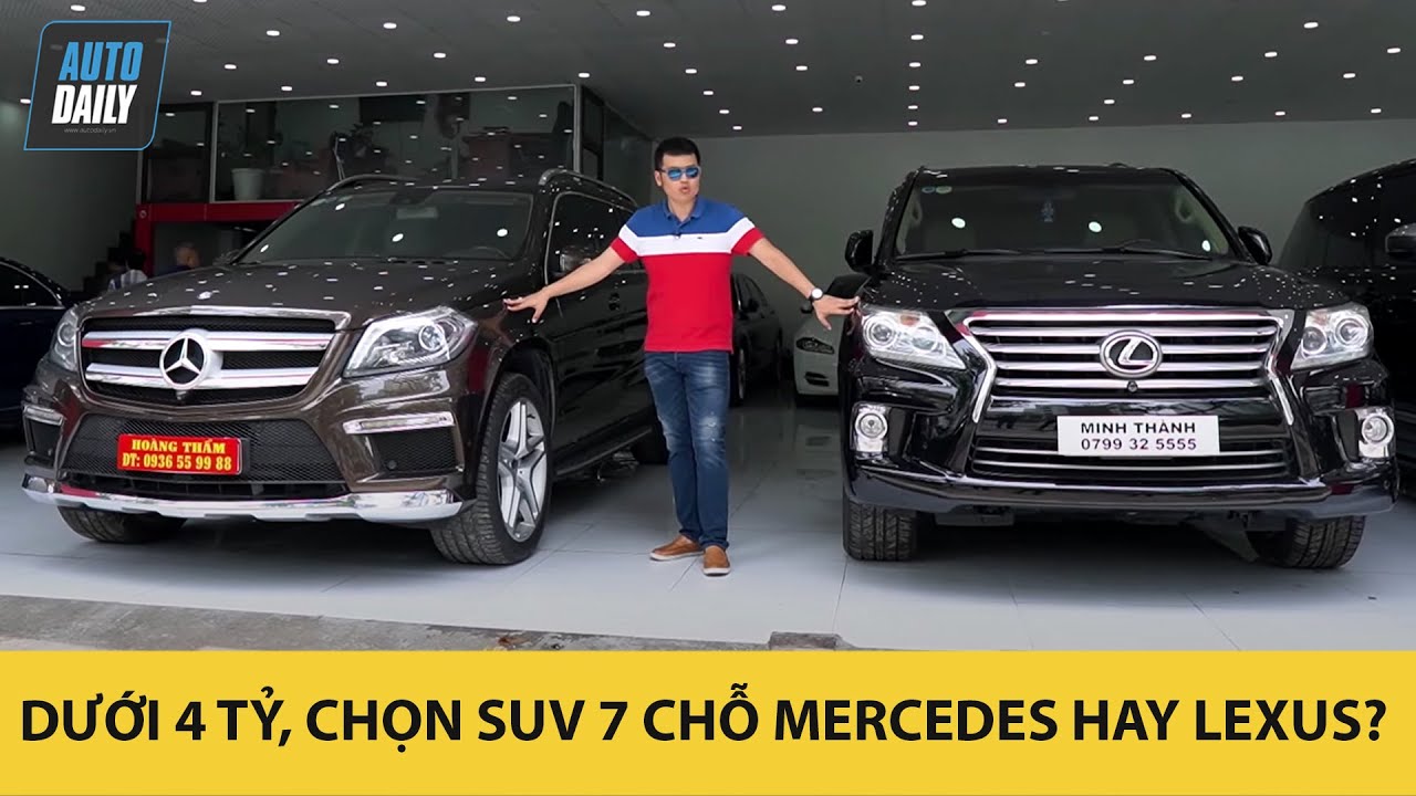 Xe sang cũ dưới 4 tỷ, chọn Mercedes GL500 AMG hay Lexus LX570 ...