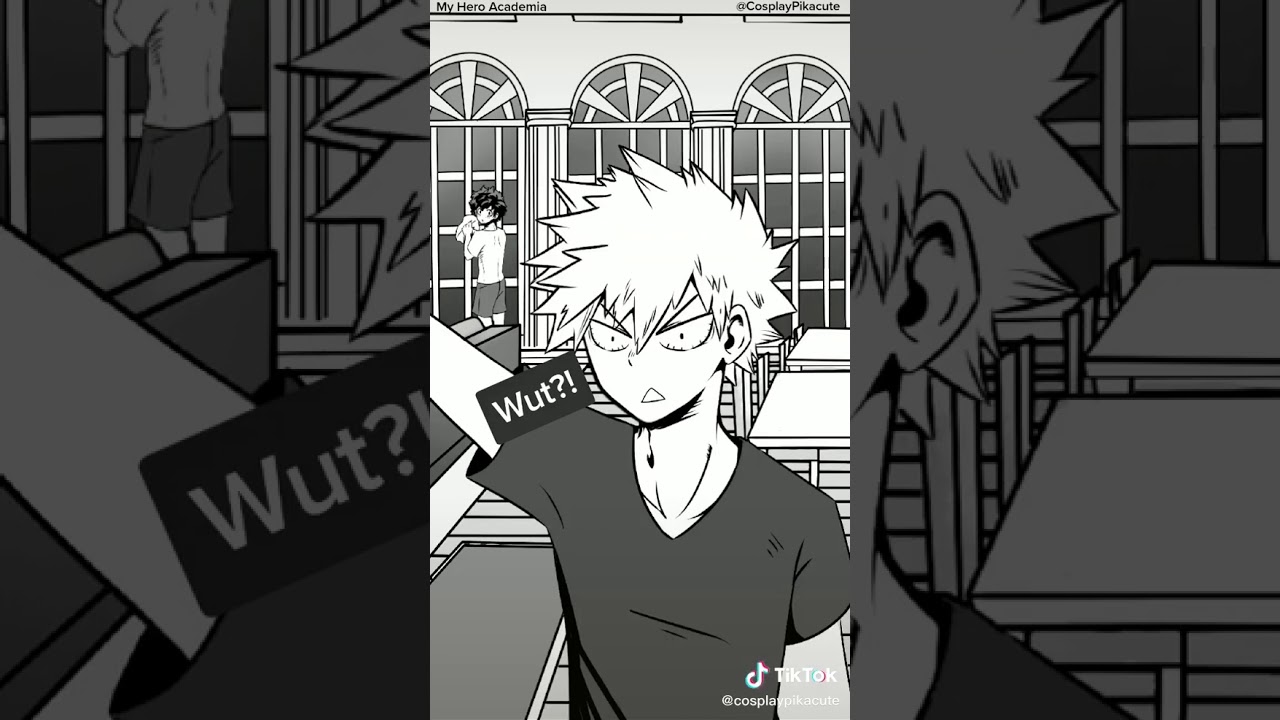 Bakugo is cleaning - YouTube