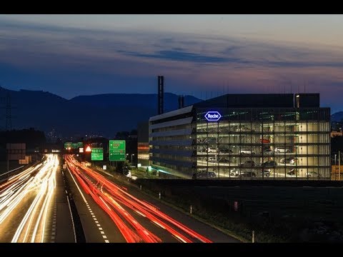 Roche Parkhaus Kaiseraugst - YouTube