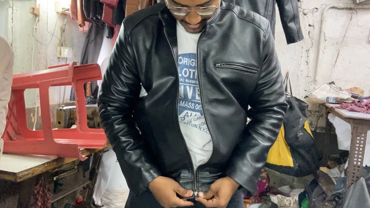 Buying a Leather Jacket from Dharavi Leather Market | Christmas Gift ...