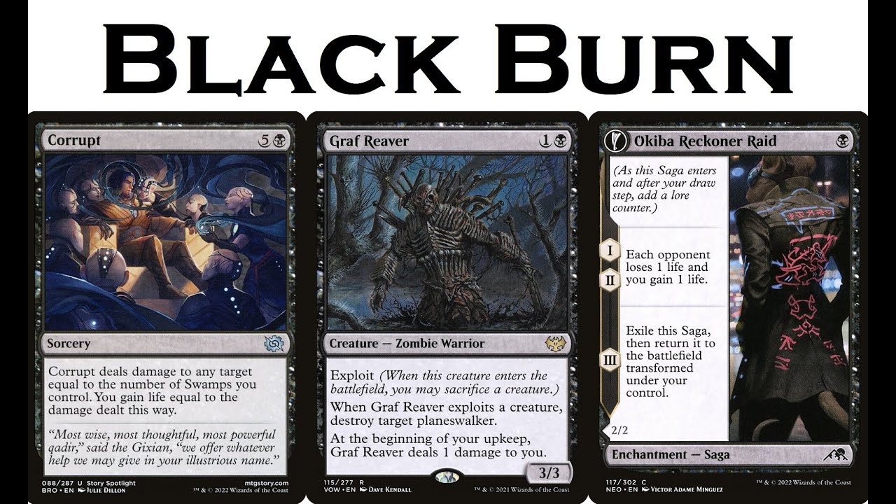 Black Burn (Standard Deck Tech and Play) - YouTube