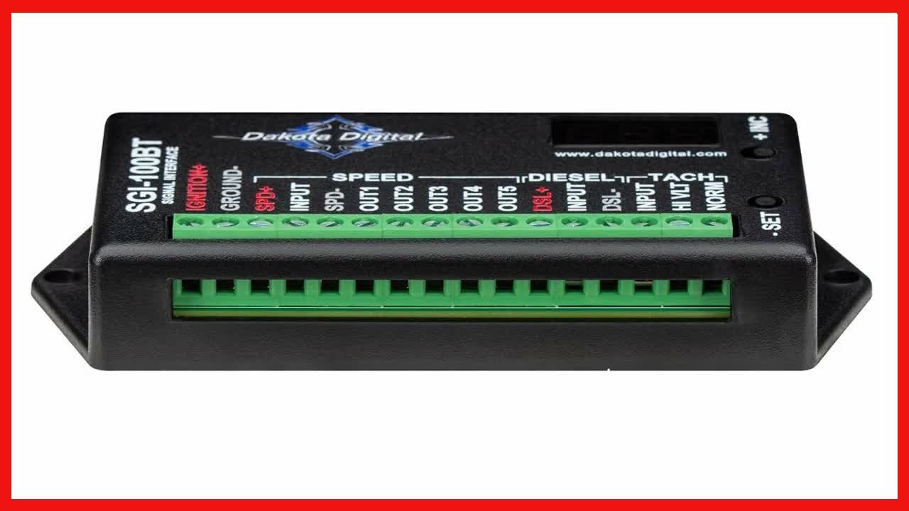 Great product - Dakota Digital SGI-100BT Universal Speedometer and ...