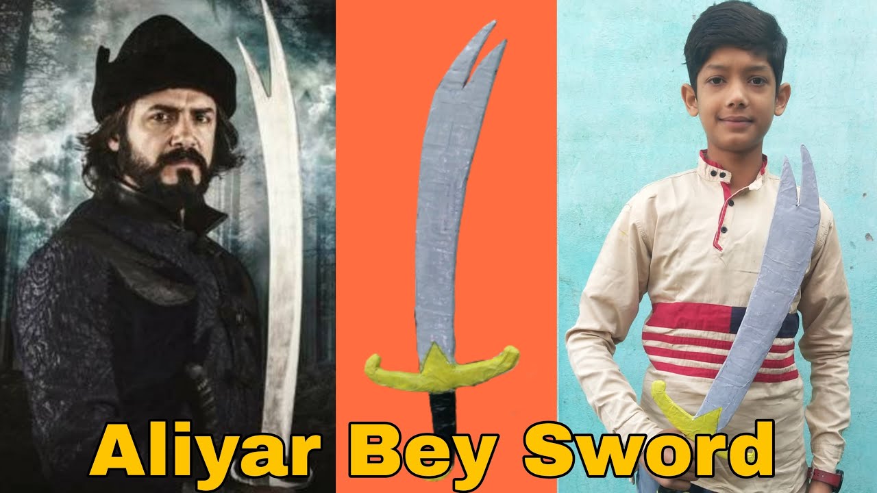 How to make Aliyar Bey sword || Aliyar Bey || Dirillis ertugrul || MKCs ...